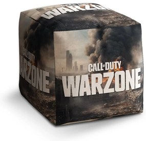 Sablio Taburet Cube Call of Duty Warzone - město: 40x40x40 cm