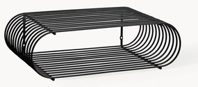 Nástěnná kovová police Curva, Š 40 cm