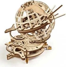 Ugears 3D dřevěné mechanické puzzle Globus / od 14 let / 184 dílků / O
