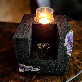 VELUM NOX | luxusní mystický kámen s ametystem | Decorhand