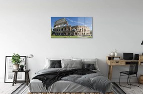 Obraz na skle Rome Colosseum 125x50 cm
