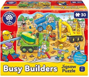 Orchard toys vzdělávací puzzle staveniště