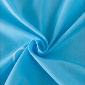 Prostěradlo z mikrovlákna CORAZON modré 90x200 cm