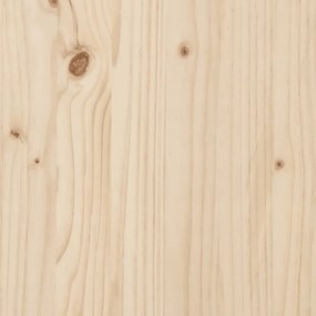 Truhlík 77 x 25 x 104,5 cm masivní borové dřevo,  823934