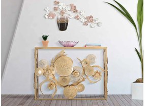 Designová konzole Lauwdina 114 cm zlatá