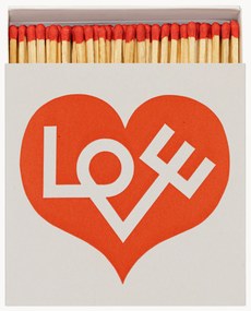 Designové zápalky Love