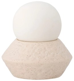 Bílá LED stolní lampa (výška 11 cm) Capella – Bloomingville