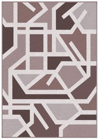 GDmats koberce Designový kusový koberec Labyrint od Jindřicha Lípy - 120x170 cm