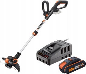 Worx Aku Vyžínač 20V 30cm Aku 20V 2,0 Ah a Nabíječka