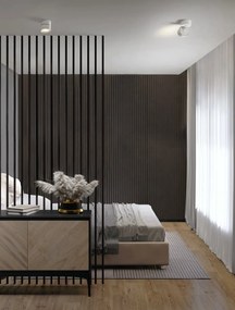 Minimalická bodová svítilna Pull Bílá