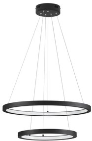 LED lustr Empatia 100 černé
