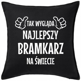 IKEA NEJLEPŠÍ BRANKÁŘ polštář 50x50 dárek