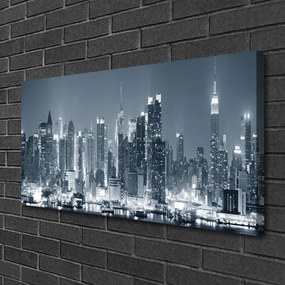 Obraz na plátně Město Domy 140x70 cm