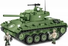 COBI 2543 M24 Chaffee WW II / 590 dílů / 2 figurky / od 6 let