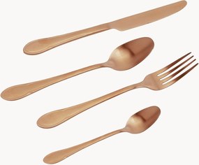 Sada kartáčovaných příborů Cucina, ručně vyrobená, pro 4 osoby, 16 dílů