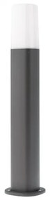 REDO Group 9075 Crayon, sloupkové svítidlo, 1x42W E27, tmavě šedá, výška 50cm, IP44