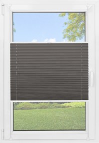Plisa Termoizolaení plisovaná roleta Steel Silver 111 cm x volitelná výška