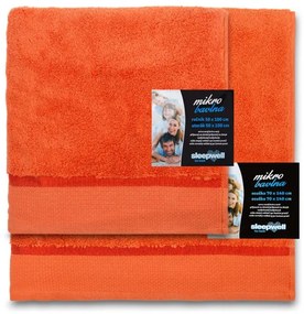 SVITAP sleep well Ručník Star 450 g/m2  Ručník Star 50x100 cm terakota