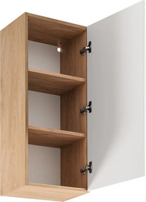 SORENTO pb | horní skříňka G45 policová | 45 cm | PRAVÁ | puccini/bílá