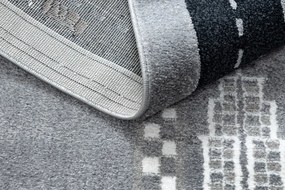 Dywany Łuszczów Dětský kusový koberec Fun Track grey ROZMĚR: 180x270