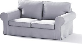 Potah na pohovku IKEA Ektorp 2-místná rozkládací NOVÝ MODEL 2012 barva šedá látka lesklé, sametová