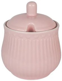 Porcelánová cukřenka v pastelově růžové barvě (ISABELLE ROSE)