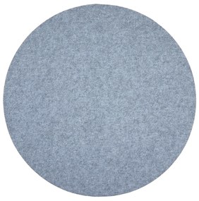 Vopi koberce Kusový koberec Quick step šedý kruh - 120x120 (průměr) kruh cm