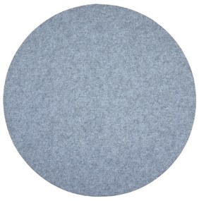 Vopi, Kusový koberec Quick step šedý kruh, 80x80 (průměr) kruh, šedá, chodba / předsíň
