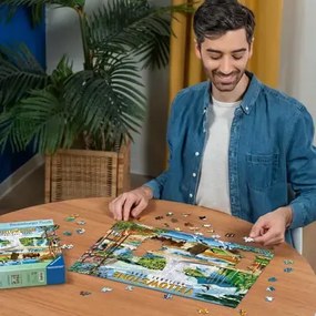 RAVENSBURGER Puzzle Yellowstonský národní park / 500 dílků