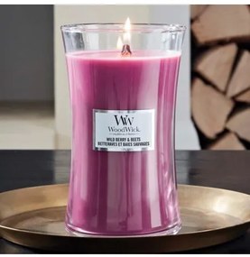 WoodWick – svíčka Wild Berry & Beets (Lesní ovoce a řepa) Velikost: střední 275 g