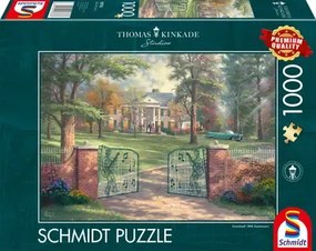 SCHMIDT Puzzle Graceland: Padesáté výročí / 1000 dílků / rozměr 69,3 ×