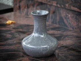 Keramická hřbitovní váza A - šedé teraso