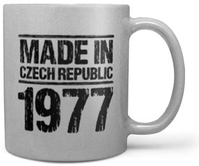 Hrnek Made In (rok: 1977, Náplň hrníčku: Žádná)