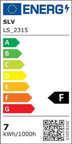 LA 227600 ROCCI LED kruhová  česaná ocel  COB LED 6W 120° IP67 3000K - BIG WHITE (SLV)