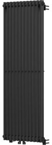 Mexen Kansas designový radiátor 1200 x 420 mm, 975 W, Černá - W204-1200-420-00-70
