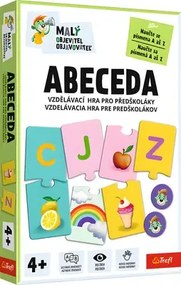 TREFL Vzdělávací hra Malý objevitel: Abeceda / Dětská hra / 26 dvojdíl