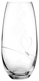 Dekorant Váza pro paní učitelku Romance s kamínky Swarovski 25 cm