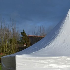 Nůžkový párty stan "PAGODA" RedX® PROFI EXTREME PVC 5x5 m (Nůžkový stan ve tvaru "PAGODA" s PVC opláštěním, v nejbytelnějším provedení z našeho)