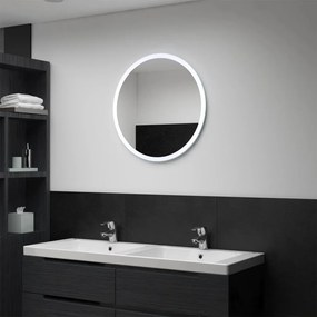 Koupelnové zrcadlo s LED osvětlením | 60 cm