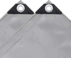 Plachta 650 g/m² 3,5 x 5 m šedá 144891
