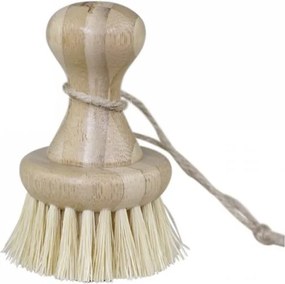 Dřevěný kartáč na mytí zeleniny Vegetable Brush - 6*9cm