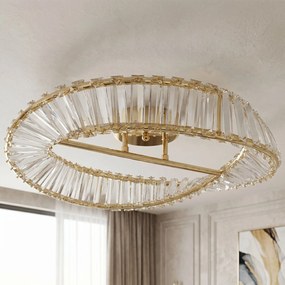 Toolight Rea, Stropní svítidlo LED SWE095-C 50cm GOLD, OSW-30219