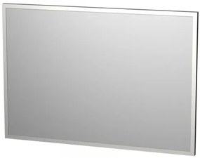 Intedoor Aluminium Zrcadlo v AL rámu bez osvětlení, šíře 100 cm - 100x2,2x70 cm AL ZS 100