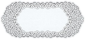 Žakárový ubrus - běhoun RAFAEL 50x115 cm bílá MyBestHome