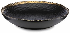 Keramický hluboký talíř Kati, (fi) 26 cm, černý