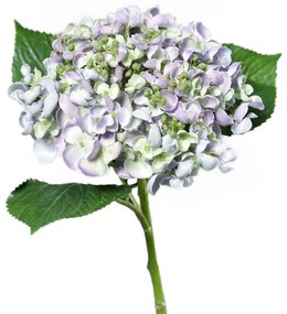 Umělá hortenzie světle fialová, 44 cm