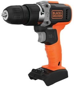 BLACK+DECKER - 18V AKU vrtačka s příklepem, bez baterie a nabíječky BCD003N-XJ