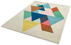 Barevný  koberec Jigsaw Triangle Rozměry: 160x230 cm