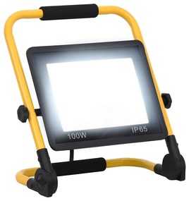 LED reflektor s rukojetí 100 W studené bílé světlo 149642