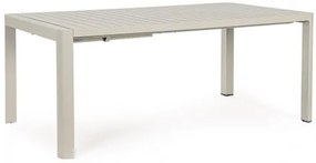 BIZZOTTO Rozkládací zahradní stůl KIPLIN 180/240x100 cm světlý